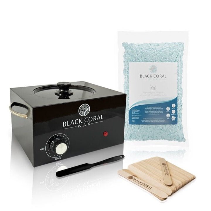 Waxing Machine Kit Collection | Complete Hair Removal Kits – Black ...